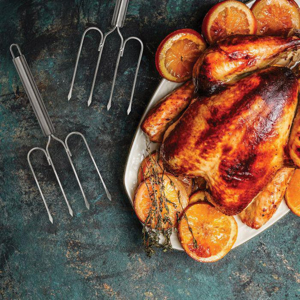 Roasting Turkey Lifter Forks (Set 2) – The Seasoned Gourmet