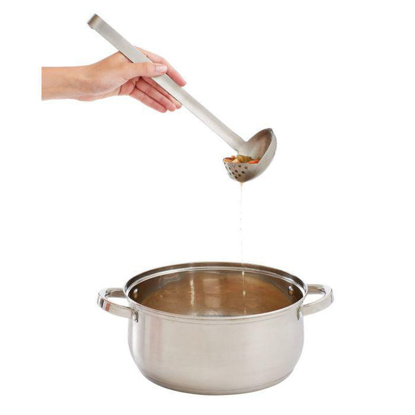 Straining Ladle - 3 oz – The Seasoned Gourmet