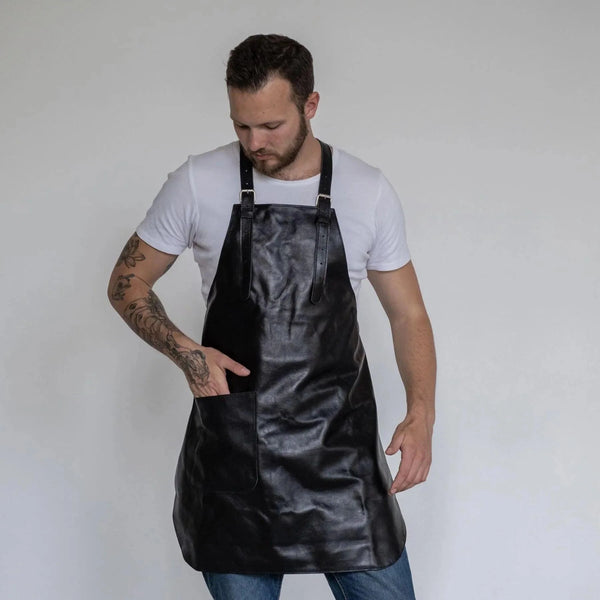 Leather Apron for Men – The Seasoned Gourmet