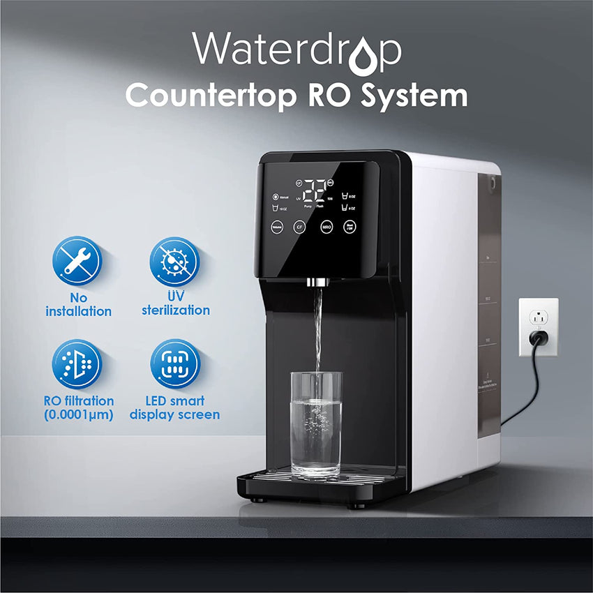 Countertop Reverse Osmosis Water Dispenser - Waterdrop N1 – The ...