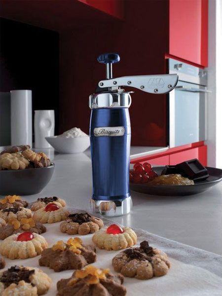 Marcato Cookie Press Biscuits - Powder Blue – The Seasoned Gourmet