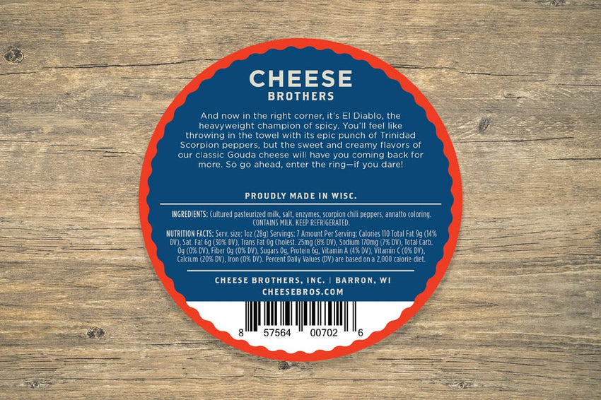 El Diablo - Scorpion Pepper Gouda – The Seasoned Gourmet