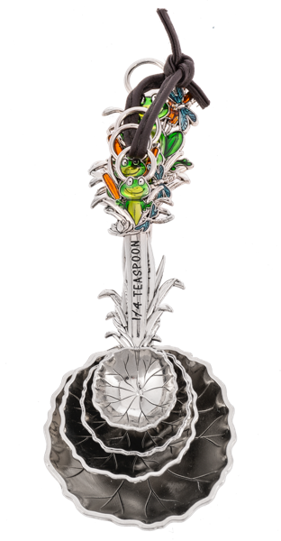 Ganz Measure Spoons - Frogs – The Seasoned Gourmet