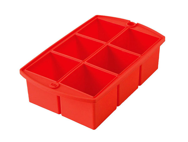 Mega Ice Block Tray Ruby – The Seasoned Gourmet