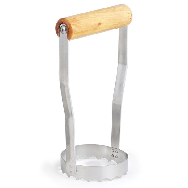 Kwik-Cut Tooth Edge Chopper - Wood Handle – The Seasoned Gourmet