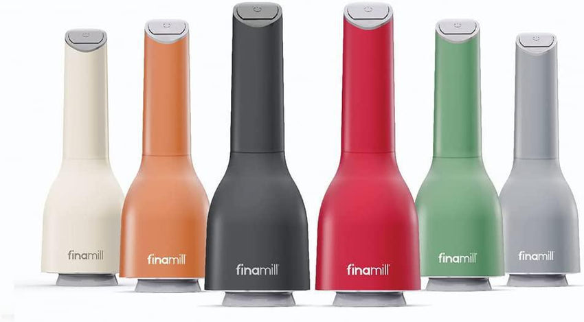 FinaMill Battery Spice Mill - Soft Blue – The Seasoned Gourmet