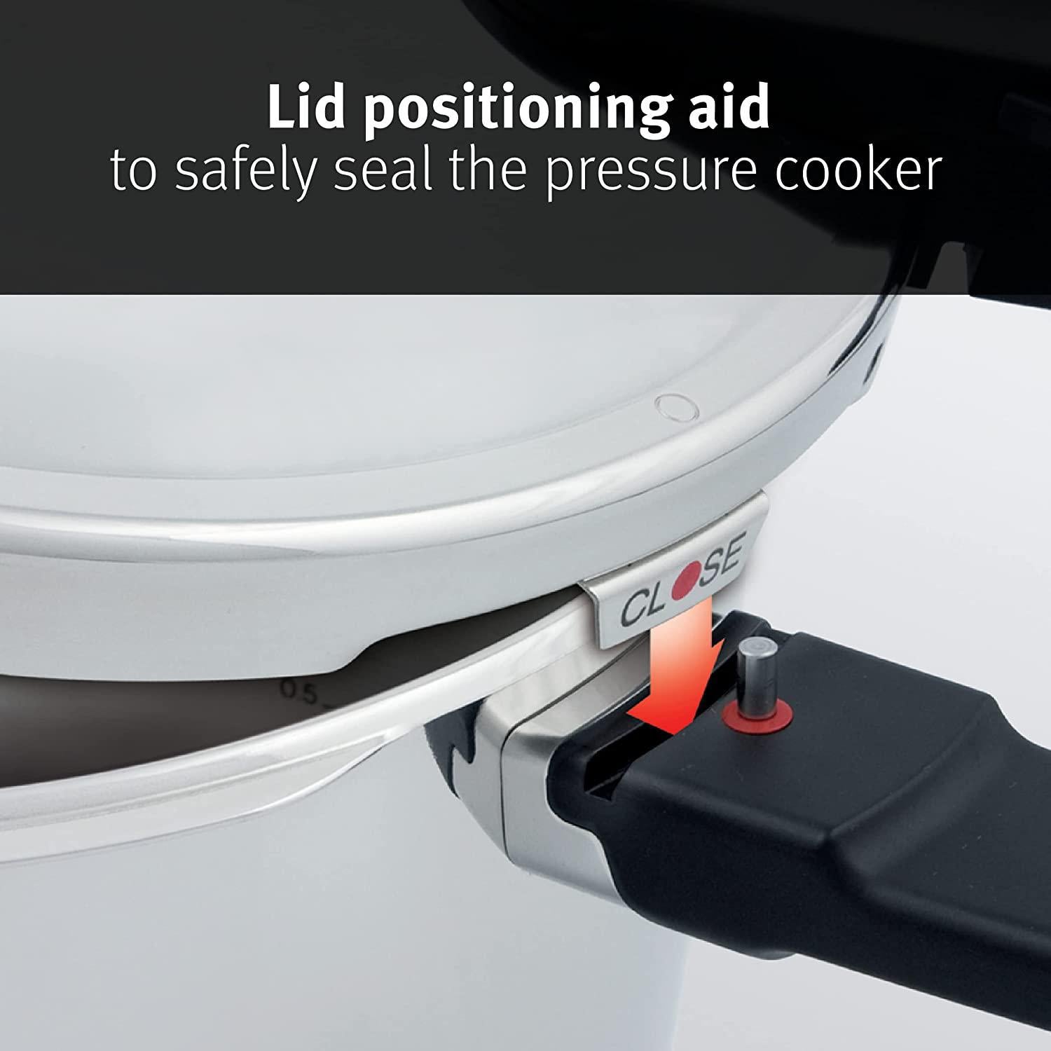 Fissler Vitavit Premium Pressure Cooker (3.7 Quart) w/Steamer Insert ...