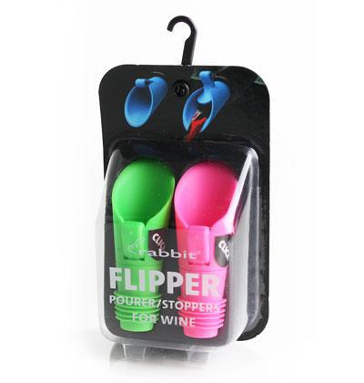 Rabbit Flipper Pourer/Stopper – The Seasoned Gourmet