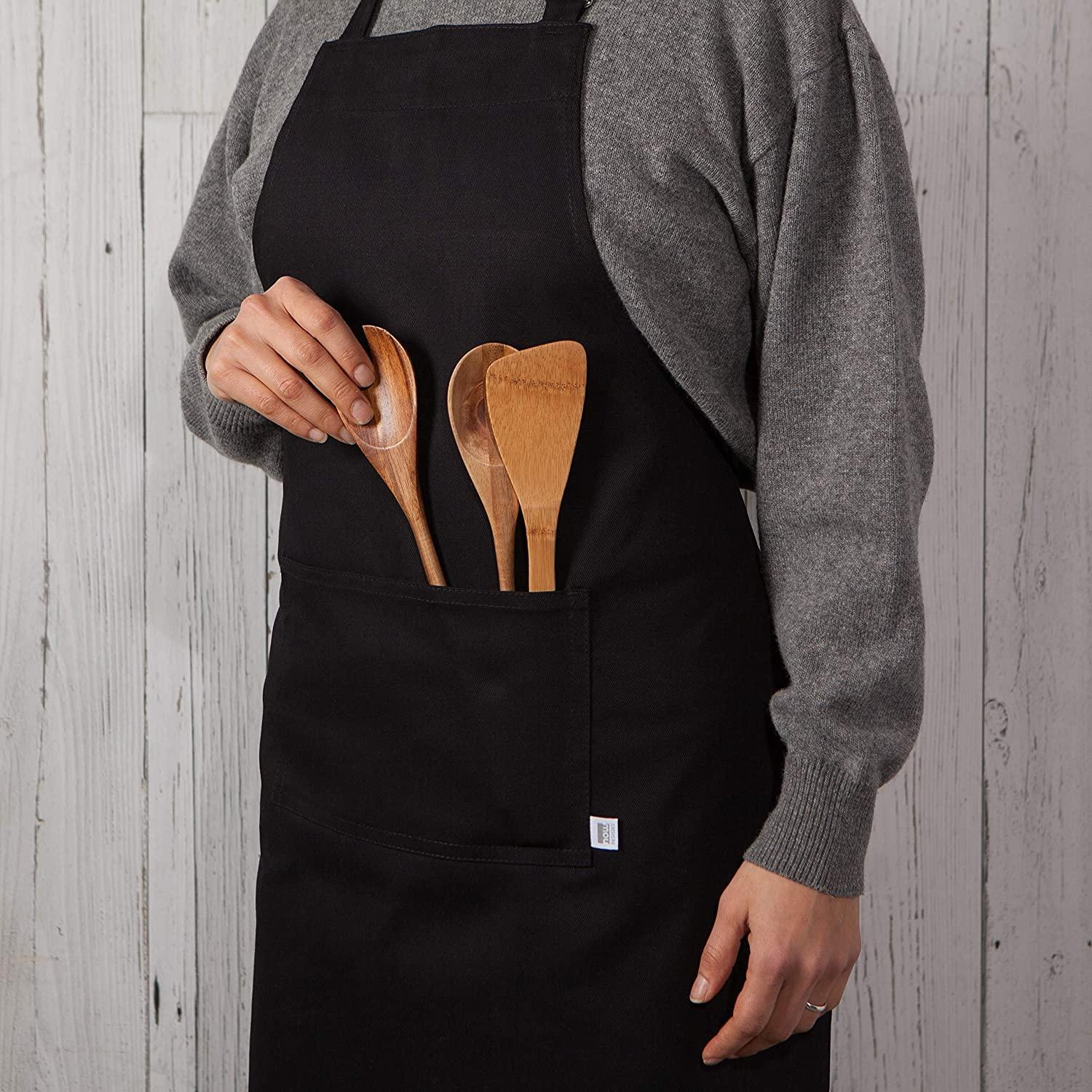 Chef Apron Black – The Seasoned Gourmet