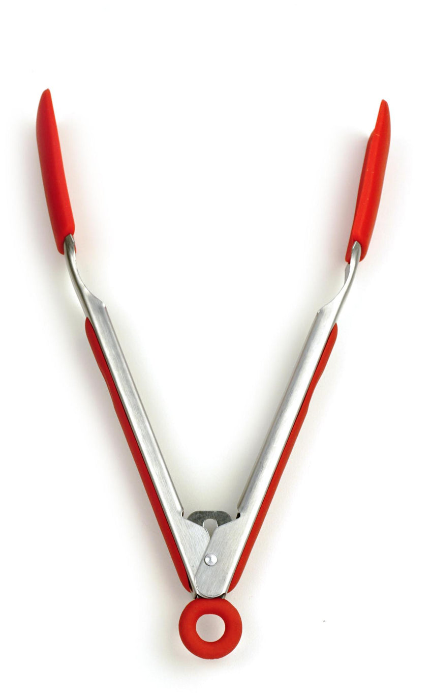 Endurance Square Tip Tongs - Red – The Seasoned Gourmet