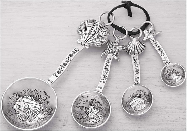 Ganz Measuring Spoons - Clam Shell – The Seasoned Gourmet